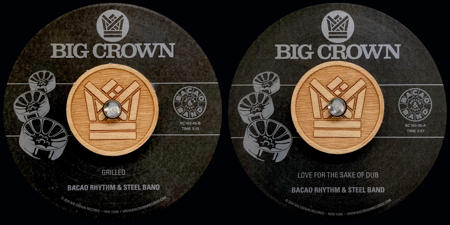 Bacao Rhythm & Steel Band - "Love For The Sake Of Dub" b/w "Grilled" Out Worldwide Today - Big ...
