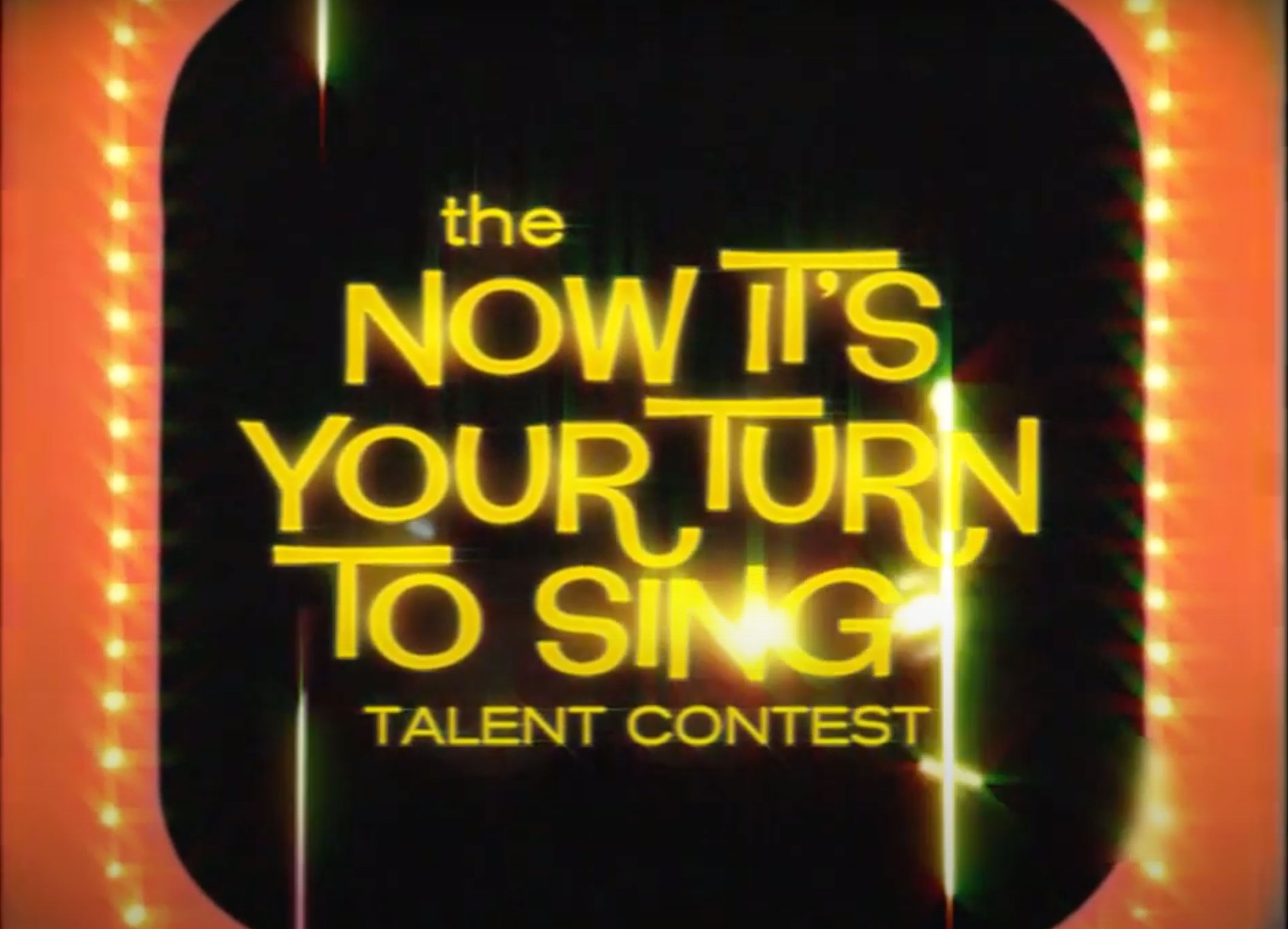 Now It's Your Turn To Sing Talent Contest - Big Crown Records